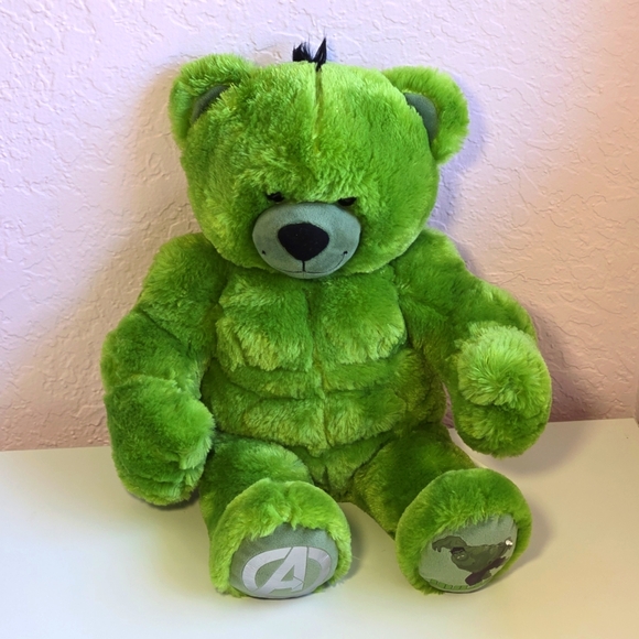 Build-A-Bear | Toys | Build A Bear Marvel Avengers Incredible Hulk Bear ...